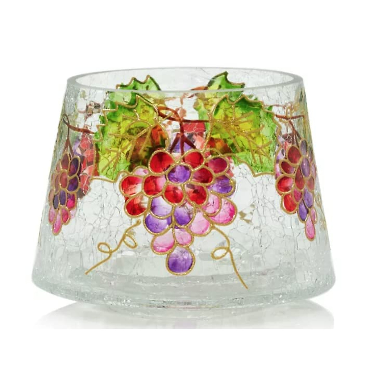 Yankee Candle Vineyard Grapes Crackle Glass Jar Candle Shade