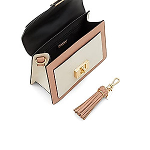 ALDO Women's Martis Top Handle Bag, Bone Multi