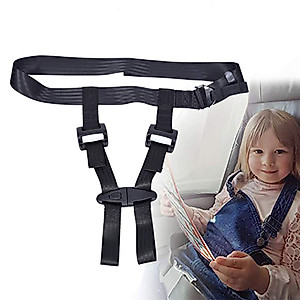 HEALLILY Baby Airplane Seat Harness Toddler Travel Safety Harness Adjustable Car Seat Belt for Kids Children Infant
