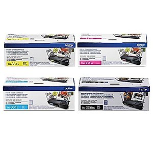 Brother HL-L8350CDW Black High and Color Standard Yield Toner Set