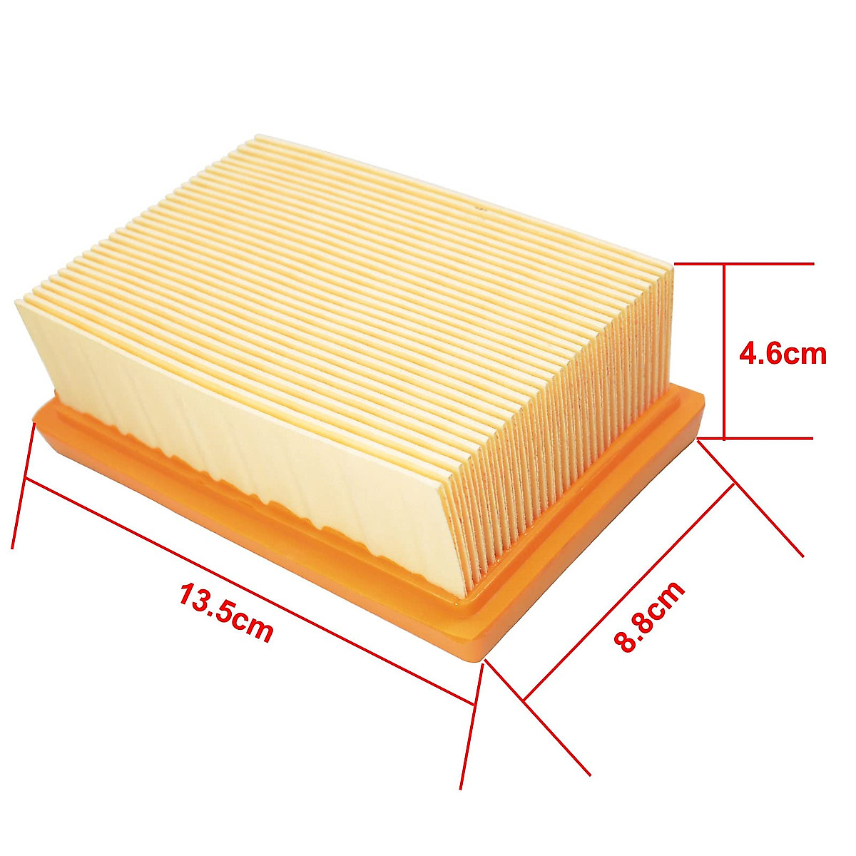 NIMTEK TS400 Air Filter with Spark Plug Tune-up Kits for STHIL TS 400 Concrete Cut Off Saw Replace 4223-141-0300