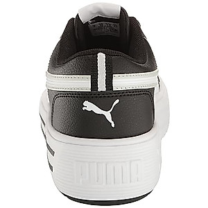 PUMA Women's KAIA 2.0 Sneaker, PUMA Black-PUMA White-Ash Gray, 8