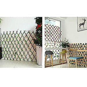 SMLJFO Artificial Sunflower Privacy Fence Screen Plant Vine Hanging Garland Ivy Leaf Stretchable Fence for Home Garden Porch Patio Home Decor/Yellow 15.7in