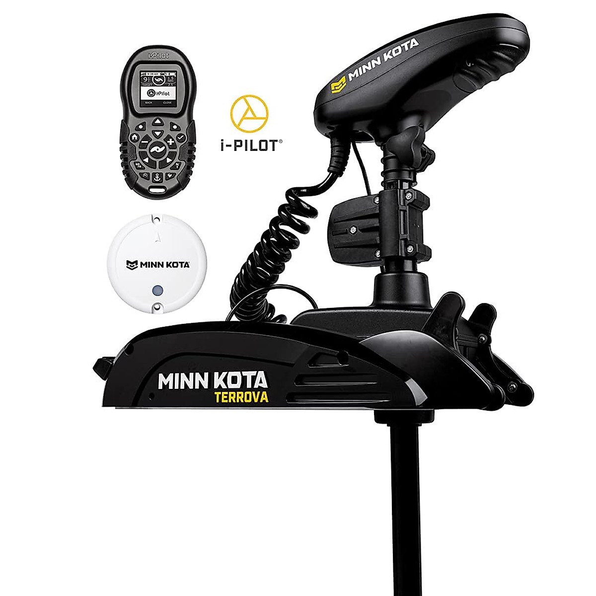 Minn Kota 1358894 Terrova Freshwater Electric-steer Bow-Mount Trolling Motor with Universal Sonar 2 & i-Pilot GPS, 80 lbs Thrust, 60" Shaft