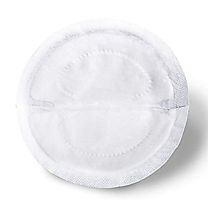 PureTree Organic Cotton Disposable Nursing Pads - for Breastfeeding (1 Box - 100 Pads)