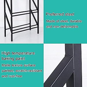 RKUVPAE Washing Hand Basin Display Rack, Free Standing Commercial Kitchen Sink Sample Stand, Utility Double Slot Sink Storage Shelves with Wheels for Home