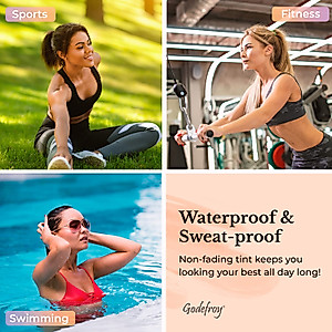 Godefroy Instant Eyebrow Color, Dark Brown, .18 ounces, 12-weeks of long lasting brow color, 3-applications per kit