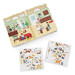 Melissa & Doug Pet Shop Puffy Sticker Set With 115 Reusable Stickers - FSC Certified