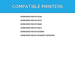 LD Products Remanufactured Ink Cartridge Replacements for Epson 902XL High Capacity (2 Black, 1 Cyan, 1 Magenta, 1 Yellow, 5-Pack) for WorkForce Pro: WF-C5210, WF-C5290, WF-C5710, WF-C5790, WF-C5790DW