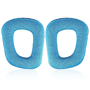 JARMOR Replacement Memory Foam Ear Cushion Pads Cover for Logitech G35 G930 G430 F450 Headphone ONLY (Blue)