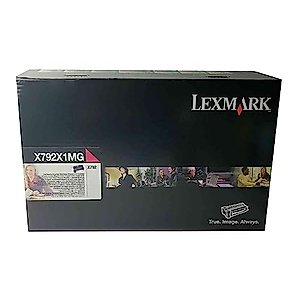 Lexmark X792X1MG High Yield Toner Cartridge - Magenta - Laser - 20000 Page - 1 Each