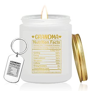 KOYFOYO Mothers Day Gifts for Grandma - My Favorite People Call Me Grandma Candle - Birthday Gifts for Grandma from Granddaughter, Grandson - Grandma Christmas Gifts
