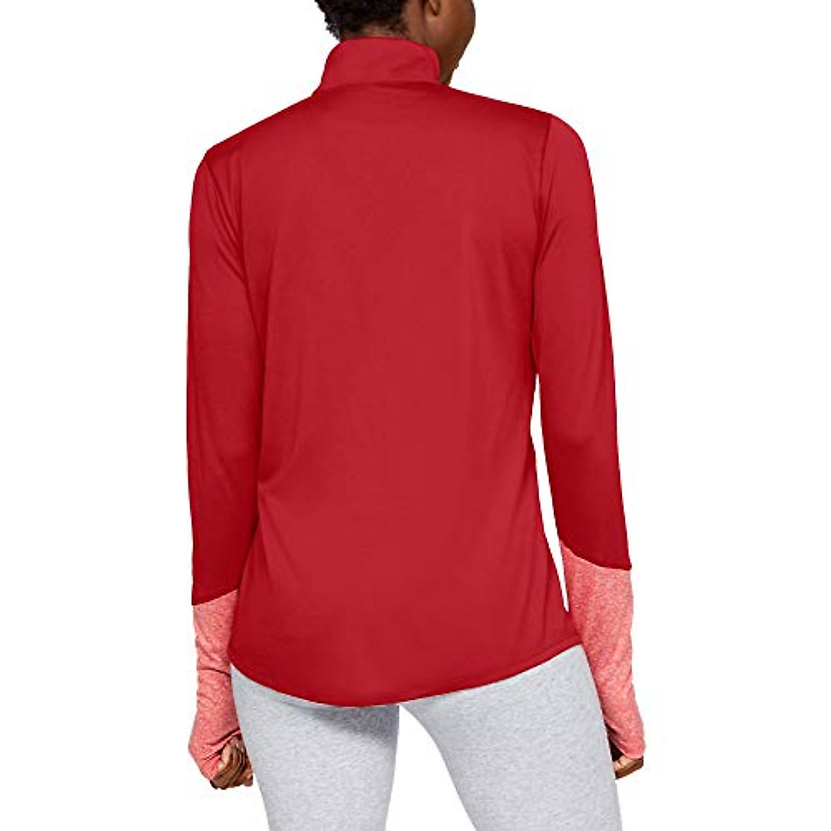 Under Armour Women's UA Locker ½ Zip XXL Red
