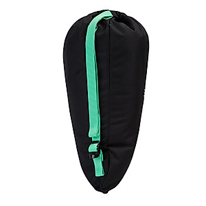 Speedo Unisex's Pool Bag, Black/Green Glow, One Size