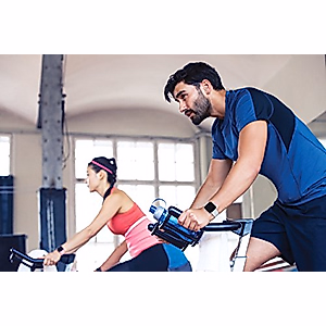 Fitbit Versa Smart Watch, Gray/Silver Aluminium, One Size (S & L Bands Included)