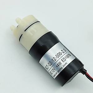 JOEBO Electric Submersible Pump 12V 27MM Micro Mini 370 Motor Pump Diaphragm Pump Self-Priming Pump Sump Pump