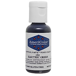 Americolor Gel Paste Food Color, Electric Green