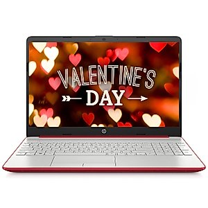 HP 2022 Newest Pavilion 15.6" HD Laptop, Intel Quad-core Pentium Processor, 8GB RAM, 256GB SSD, 11 Hr Battry Life, Intel UHD Graphics, HD Webcam, Bluetooth, HDMI, USB Type-C, Scarlet Red, Win 11