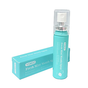 YXMGC Breath Spray for Bad Breath Mouth Spray Breath Freshener Oral Breath Spray Mint Dry Mouth Spray Xylitol with Surprise Gifts 0.52 Ounce (Pack of 2)