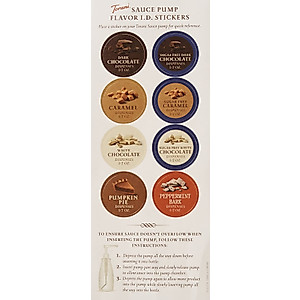 Torani Pump For 64 Ounce Bottle - Gold 0.5 Ounce