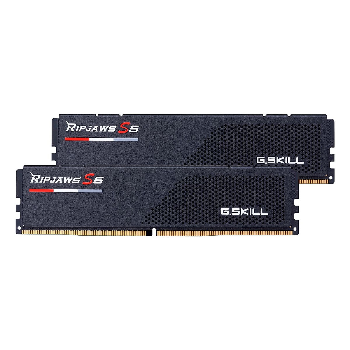G.SKILL Ripjaws S5 Series (Intel XMP 3.0) DDR5 RAM 32GB (2x16GB) 6000MT/s CL30-40-40-96 1.35V Desktop Computer Memory UDIMM - Matte Black (F5-6000J3040F16GX2-RS5K)