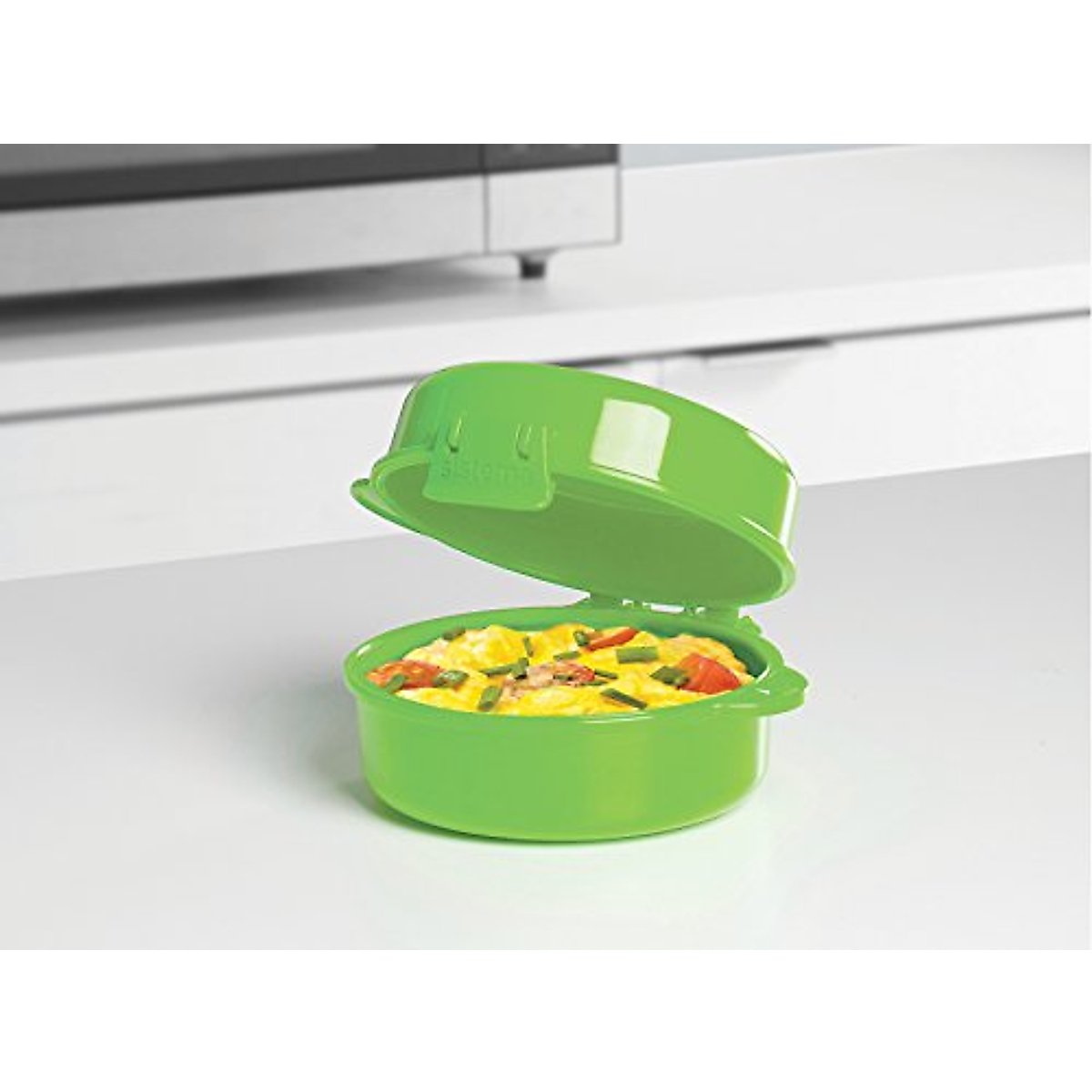 Sistema Easy Eggs to Go Microwave Egg Cooker, Random Colour