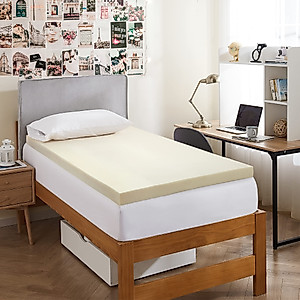 USA Made 3" Memory Foam Twin/Twin XL Mattress Topper