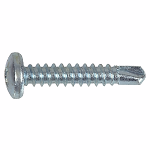 The Hillman Group 490328 Pan Head Phillips Self-Drilling Screw, 8 x 1/2-Inch , 10-Pack