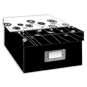 Pioneer B1BW Photo Storage Box, Black & White