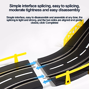 18.1M Electric Race Track Powered Slot Car Race Track Set Super Loop Speedway Slot Car for Boys Over 8 Years Old