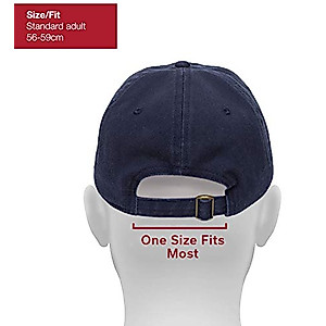 Outdoor Cap One Size Fits Most Mountain Dad Hat, Navy