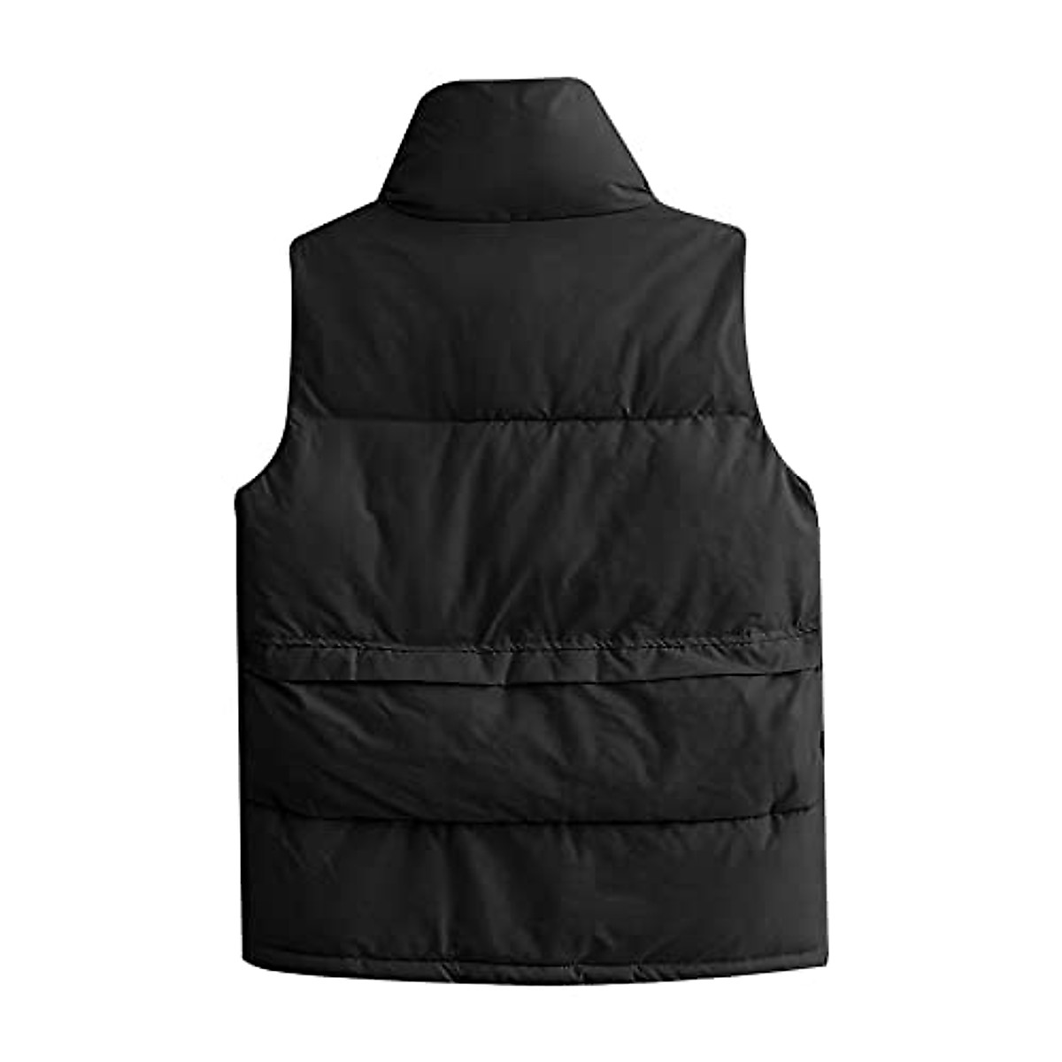 Winter Coats For Women 2023 Trendy, Puffer Vest Coat Warm Hoodie Outwear Casual Coat Faux Zip Up Jacket Pea Coats Womens Plus Size Coats Jackets Black, Waterproof Coats Jacket (XL, Black)