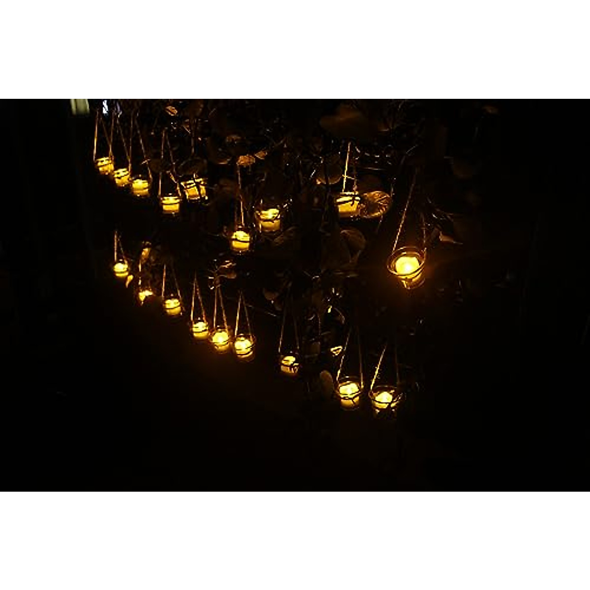 Topstone Remote Control Tealights with Timer,Battery Operated Flameless Candle with Flickering Amber Bulb,Electric Tea Light in Wave Open, Best for Holiday Decoration,Wedding,Pack of 12