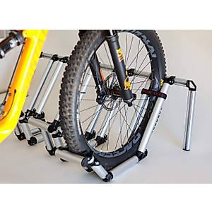 4 Bike Rack for Truck Bed -4 Standard Tire Bike Rack for Full Size Trucks -Effortless Wheel Mount, Skip Front Tire Removal, Drill-Free Installation -Bike Transport Rack Ideas