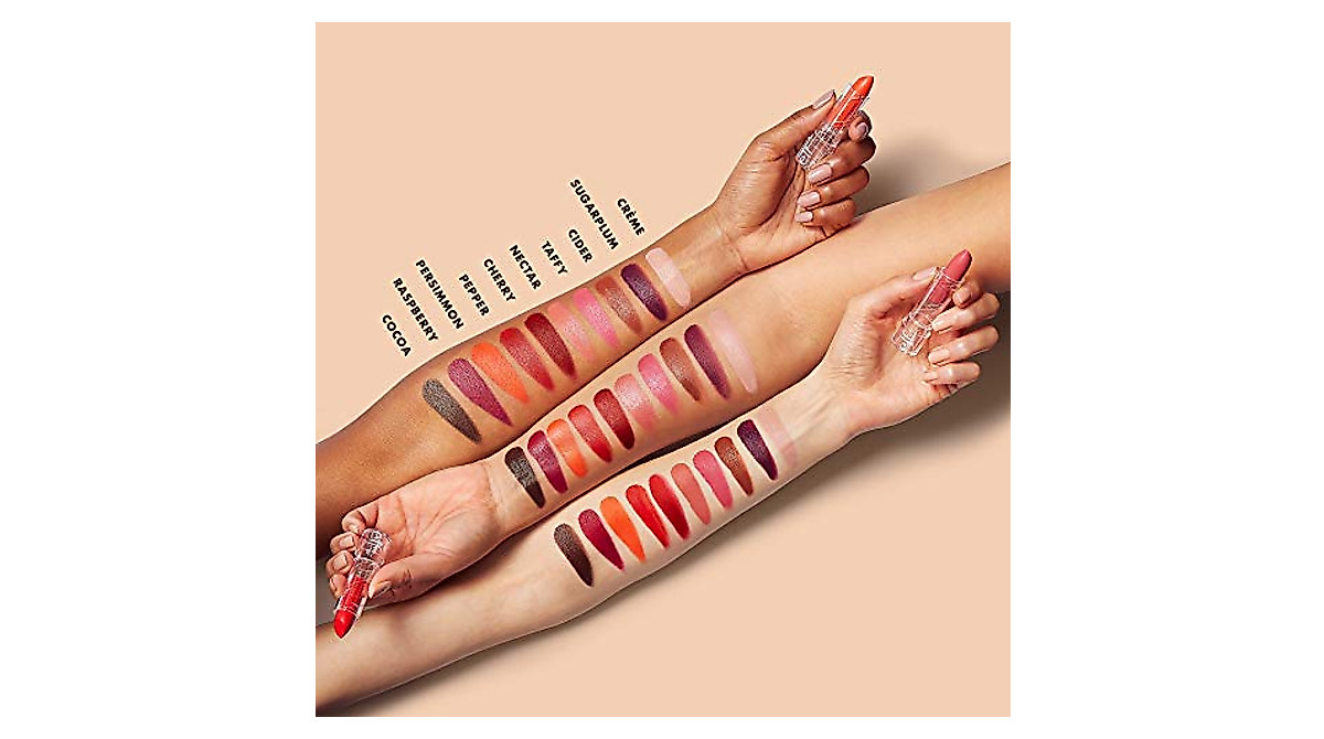 e.l.f. Srsly Satin Lipstick Taffy – Vibrant, Hydrating Lip Color