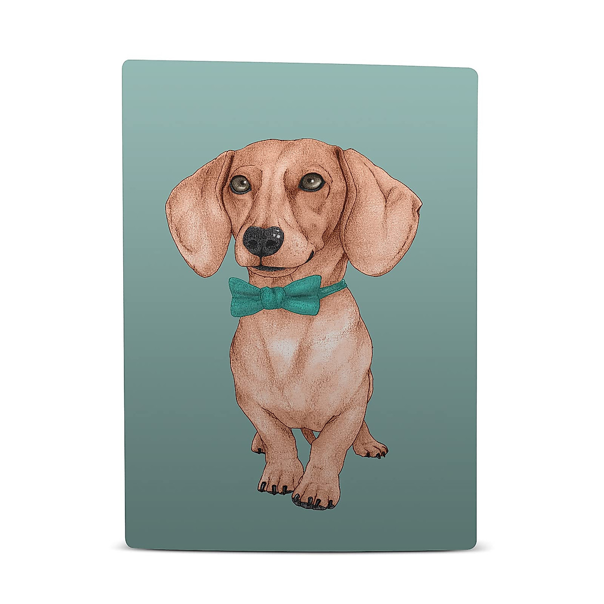 Head Case Designs Officially Licensed Barruf Dachshund, The Wiener Art Mix Vinyl Faceplate Gaming Skin Decal Compatible With Sony PlayStation 5 PS5 Digital Edition Console and DualSense Controller