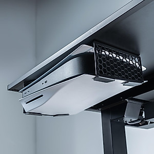 Stealth Mount Bundle compatible with PS5 (Disc) - Console and Controller Under Desk Mount