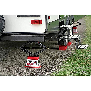 ANDERSEN HITCHES | RV & Trailer Accessories | 2-Pack Trailer EZ Jack Blocks | Leveling System | RV Stabilizer Stands | Heavy Duty Camper Leveler | 3621