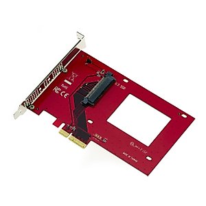 KALEA-INFORMATIQUE PCIe 4X Type 4.0 Controller Board for PCIe NVMe U.3 SSD with U3 Interface SFF-TA-1001 SFF-8639