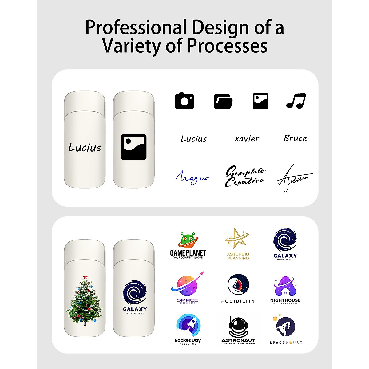 Bilious 8GB USB Flash Drive Memory Stick Thumb Drives Bulk (Multicolor, 5 Pack)