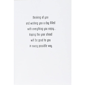 Greeting Card For A Very Special Uncle Happy Birthday Thinking of You and Wishing You A Day Filled with Everything You Enjoy