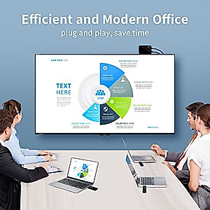 PeakDo Wireless HDMI Transmitter and Receiver, Casting Video/Audio to Monitor, Projector, HDTV, Wireless HDMI Extender 100FT Long Range for Laptop, PC, Xbox, Blu-ray, PS5 (Black)