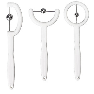 Tongue Muscle Trainer, 3pcs Tongue Tip Exercise Set Stainless Steel Balls Oral Muscle Strength Tongue Training Tools Oral Lips Mouth Exerciser Trainer Recovery Tool Tongue Tip Lateralization Lifting