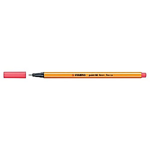 STABILO Point 88 Pen, Neon Red