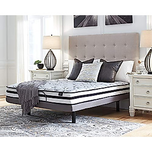 Signature Design by Ashley Full Size Chime 8 Inch Medium Firm Innerspring Mattress with Pressure Relief Quilt Foam