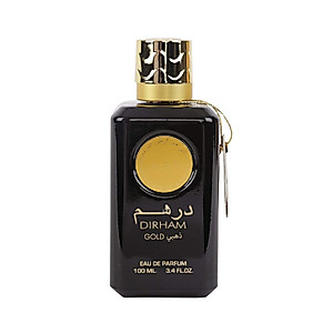 Ard Al Zaafaran Dirham Gold Eau De Parfum Spray, 3.4 Ounce (Unisex)