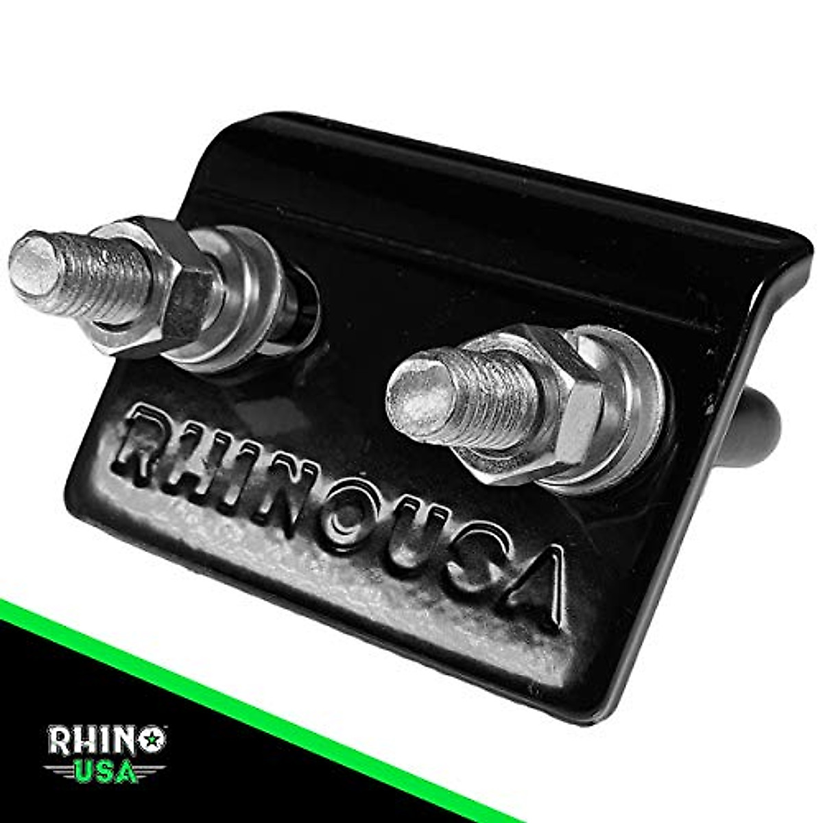 Rhino USA Hitch Tightener Anti-Rattle Clamp - Heavy Duty Steel Stabilizer for 1.25 and 2 inch Hitches - Protective Anti-Rust Coating Included on All Rhino Products.