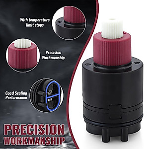 hansengroe Faucet Cartridge Replacement for Glacier Bay Single-Handle Tub/Shower Faucets Compatible with 10321, Faucet Repair Part Works for Hot & Cold Water Applications