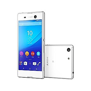Sony Xperia M5 E5653 16GB 5-inch 4G LTE Factory Unlocked (WHITE) - International Stock No Warranty