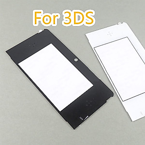6pcs Replacement 3DS Display Glass Faceplate Top Front LCD Screen Lens Cover for Nintend 3DS Screen Accessories Repair Parts